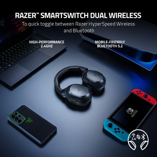 Razer Barracuda X Wireless Gaming And Mobile On Ear Headset | Other ...