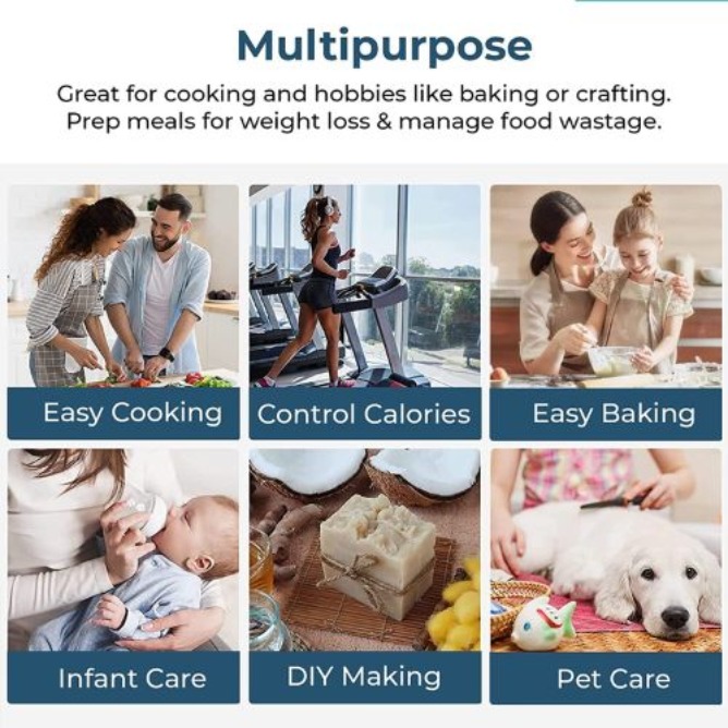 Electronic Digital Kitchen Scale - 10kg Capacity | Other Tools & Home ...